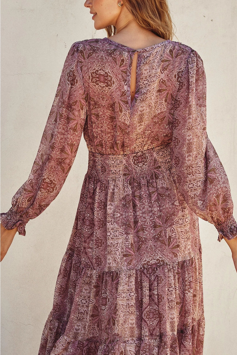 Allona Midi Dress – Oak & Ivory Clothing Co.